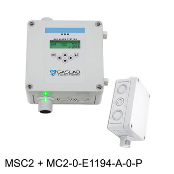Hydrogen (H2) Fixed Gas Detector w/ Remote Sensor (0-1000ppm) | CO2Meter.com