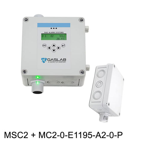 Oxygen (O2) Fixed Gas Detector w/ Remote Sensor (0-25%) | CO2Meter.com