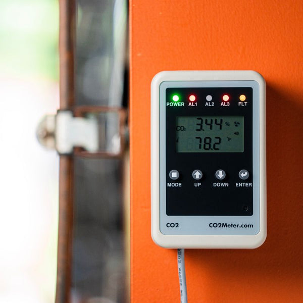 Remote Carbon Dioxide CO2 Storage Safety 3 Alarm | CO2Meter.com